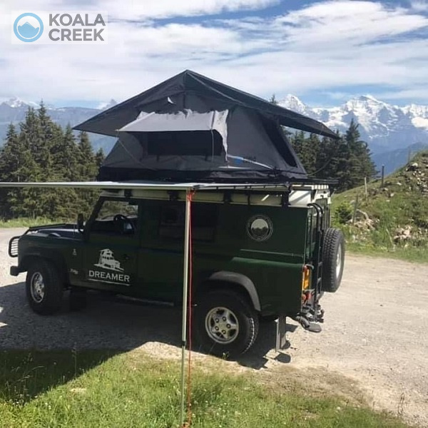 Koala Creek Eiger daktent op Landrover Defender - Koala Creek®